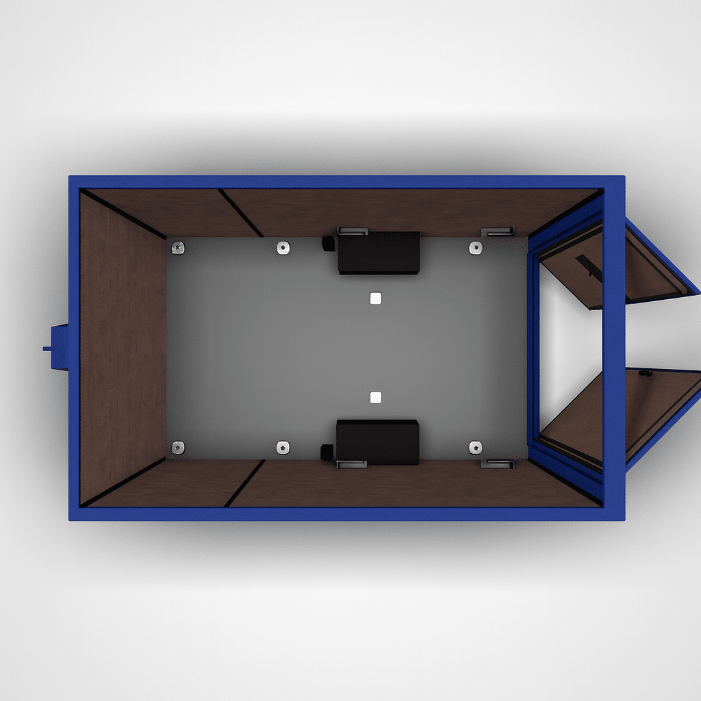 12ft Towable Site Storage Container Hire | Enable Welfare