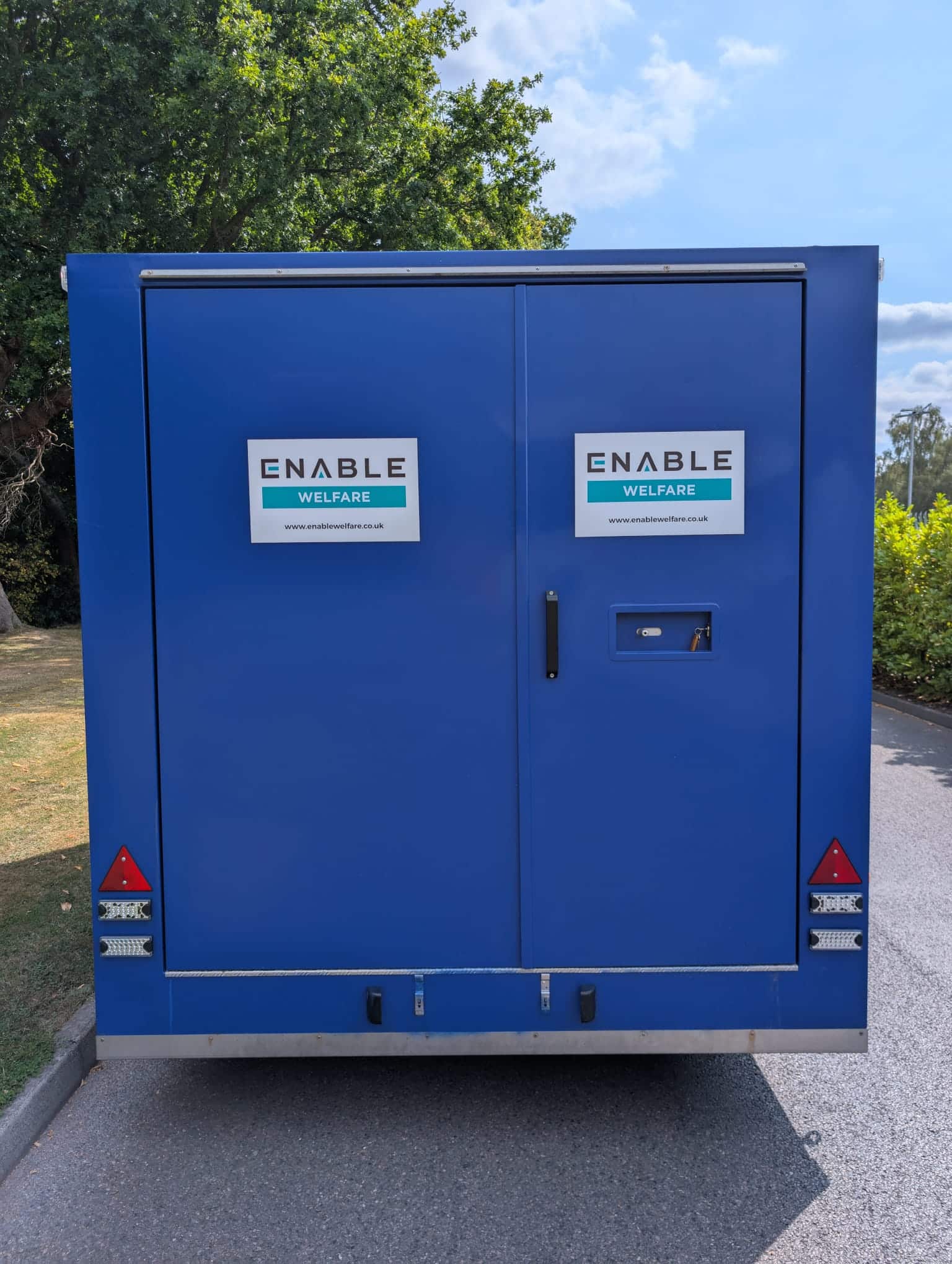 12ft Towable Site Storage Container Hire | Enable Welfare